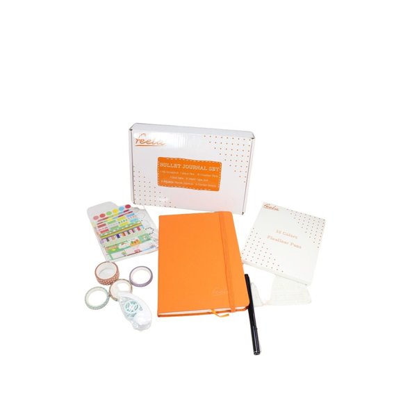 Feela | Other | Feela Bullet Journal Set Kit Orange 8899 | Poshmark